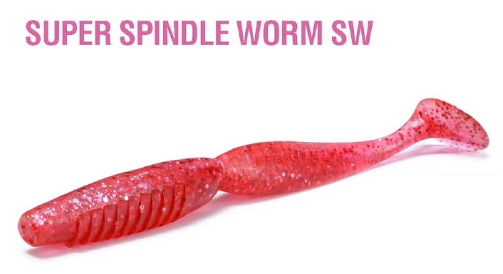Megabass Super Spindle Worm SW 4"