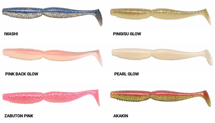 Megabass Super Spindle Worm SW 5"